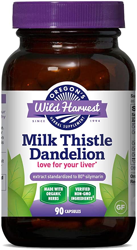 Milk Thistle and Dandelion Root Supplement - TRADITIONAL REMEDIES STORE