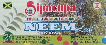 Neem Leaf Tea Bags - TRADITIONAL REMEDIES STORE